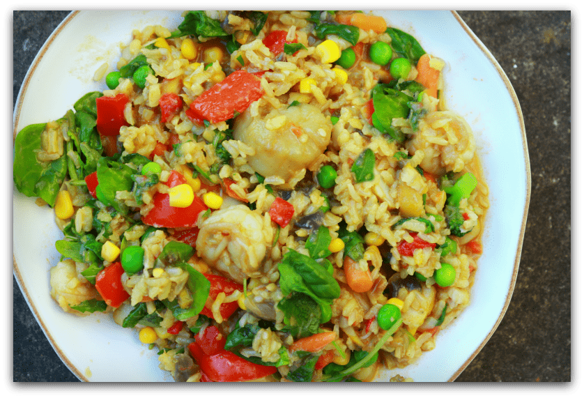 Fish Paella | Psychotherapy, Hypnotherapy, Massage | Nr. Ipswich