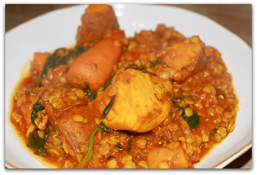 Lentil dhal with sweet potato and spinach | Psychotherapy, Hypnotherapy ...